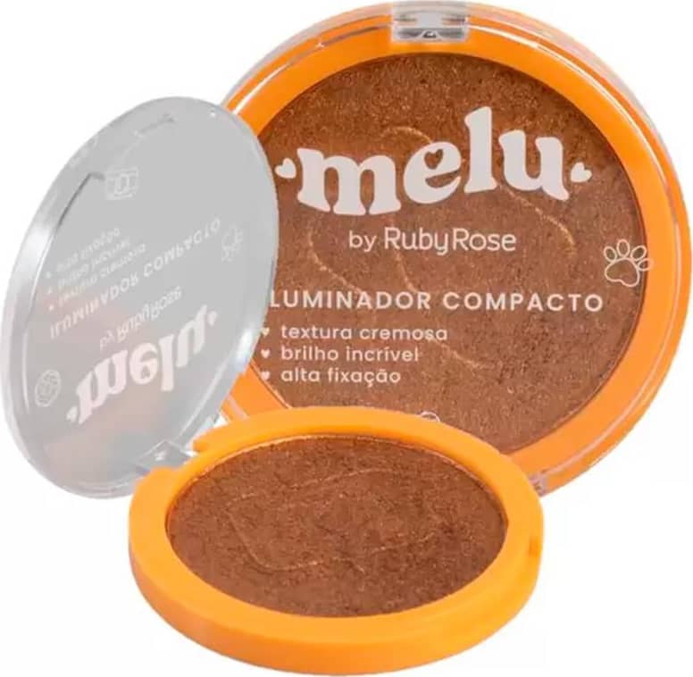 Iluminador Compacto Ruby Rose Melu | Beleza na Web