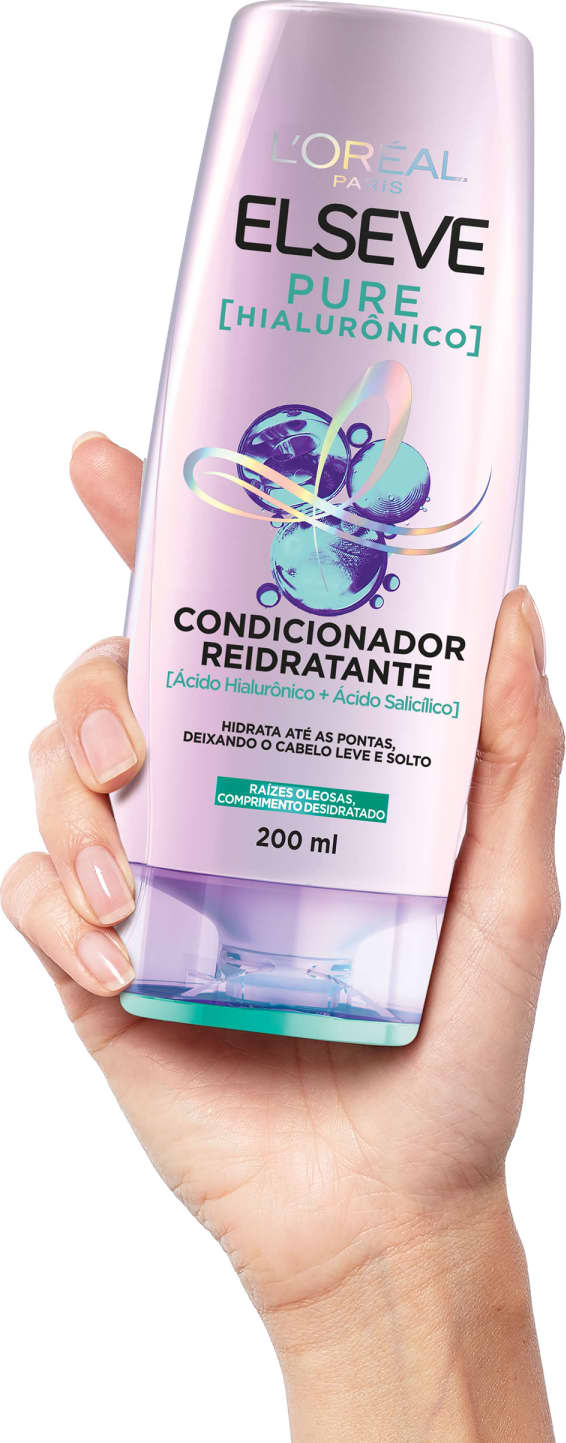Condicionador Elseve Pure Hialurônico | Beleza na Web