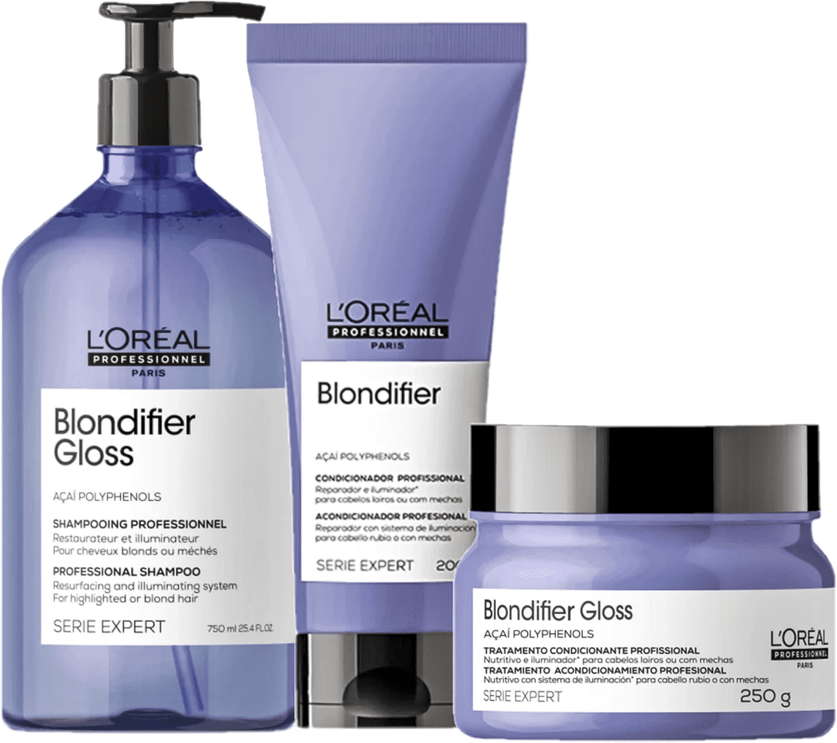 Kit L'Oréal Professionnel Blondifier Gloss Serie | Beleza na Web