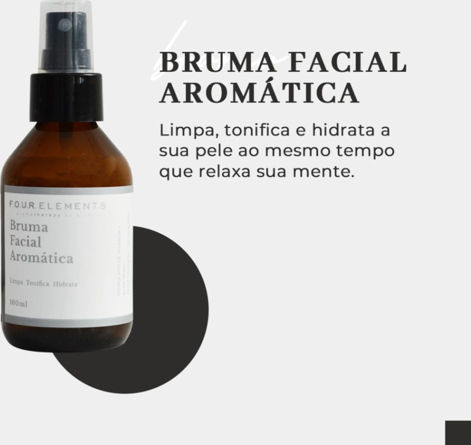 Bruma Facial Aromática Alchi Four Elements Cuidar | Beleza na Web