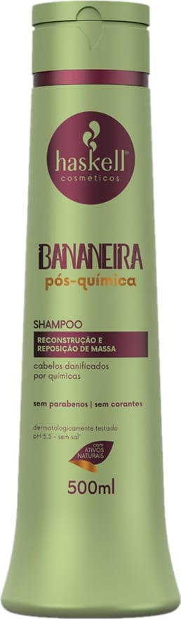 Kit Haskell Bananeira Home Care Tratamento Fluido | Beleza Na Web