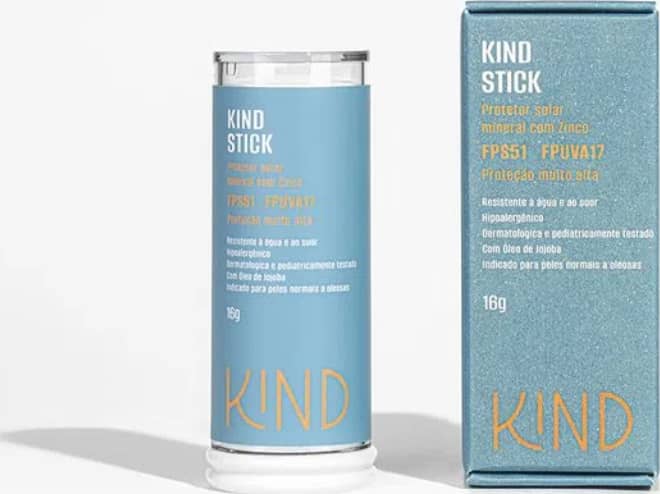 Kind Stick Mineral com Zinco FPS51 Protetor Solar Facial | Beleza na Web