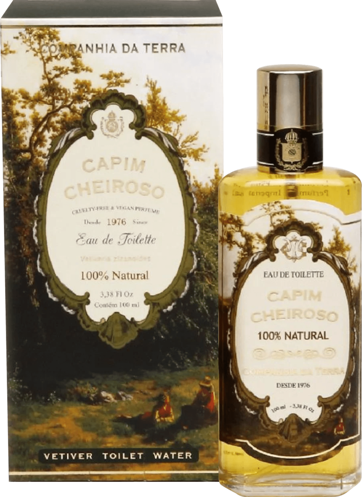 Perfume Capim Cheiroso 100ml Companhia da Terra