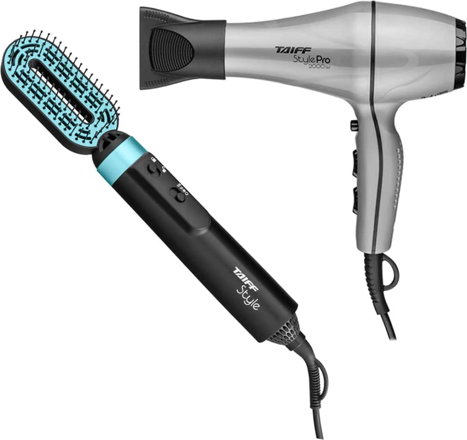 Kit Taiff Secador Style Pro 110V + Escova Secadora Style 110V | Beleza ...