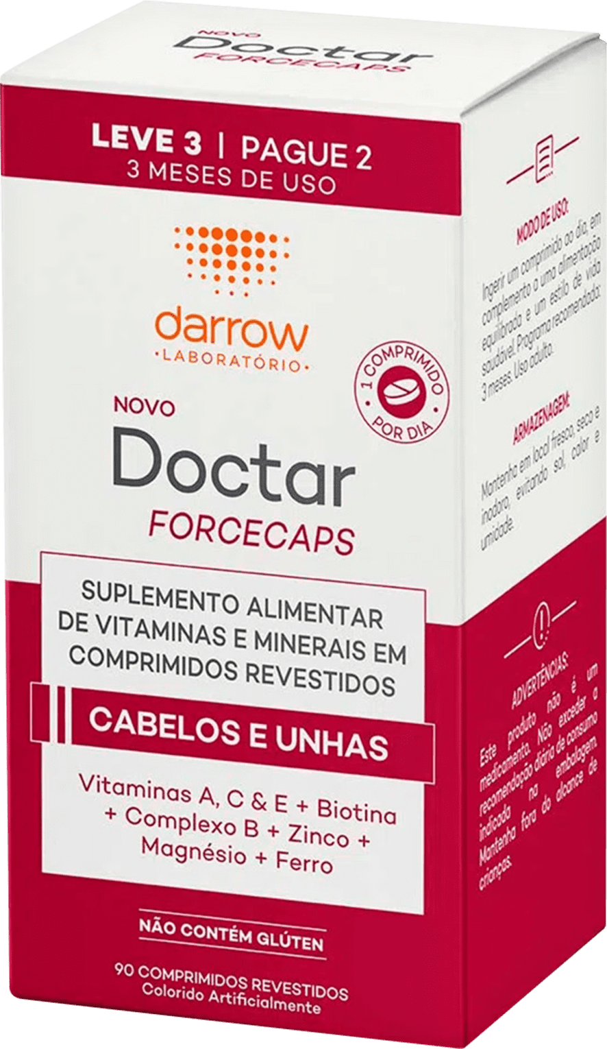 Suplemento Alimentar Darrow Doctar Forcecaps | Beleza na Web