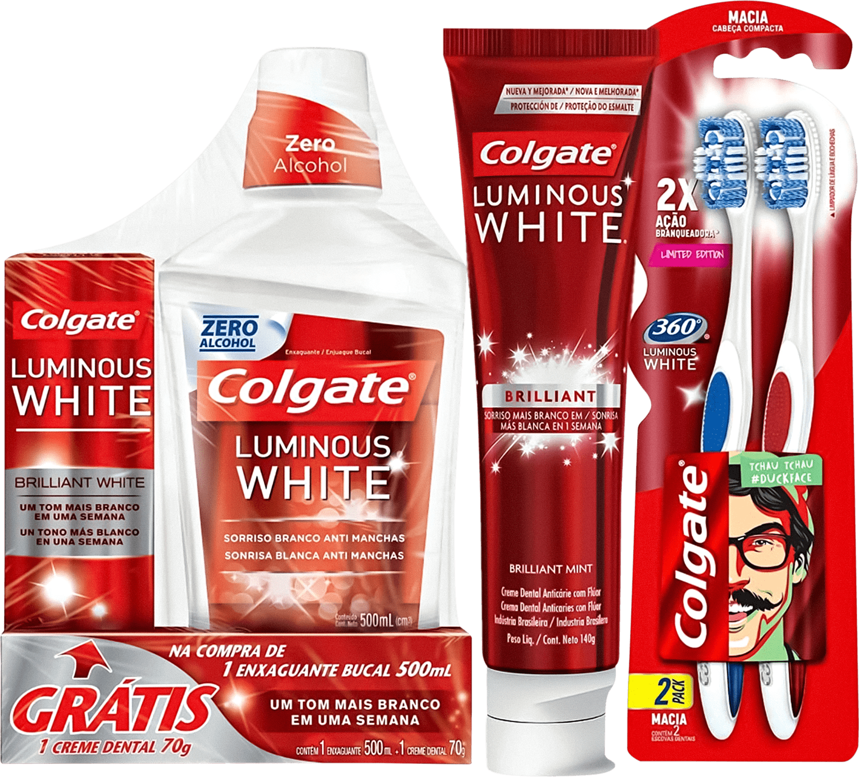Kit Colgate Branqueamento Completo | Beleza na Web