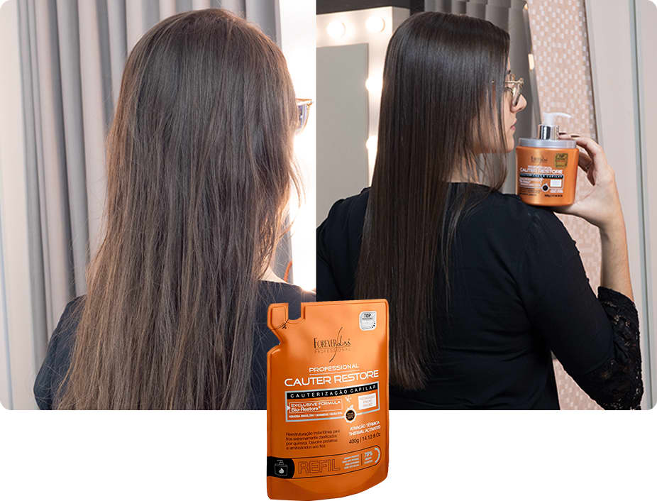 Kit Forever Liss Professional Cauter Restore Duo | Beleza Na Web