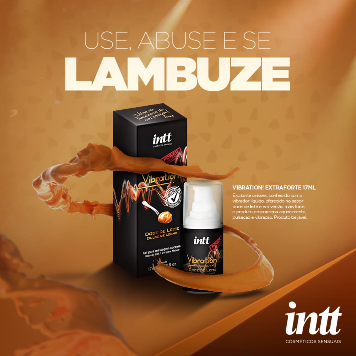 Gel Estimulador Intt Vibration Power | Beleza na Web