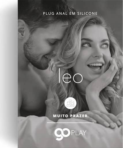Plug Anal A Sós Go Play Leo com Joia | Beleza Na Web