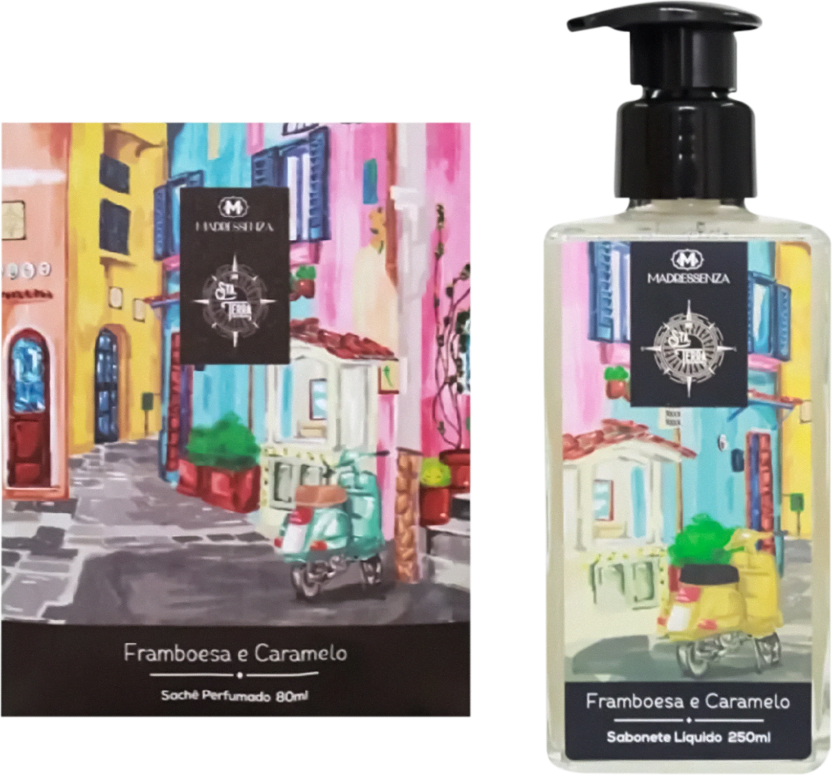 Kit Madressenza Framboesa e Caramelo | Beleza na web