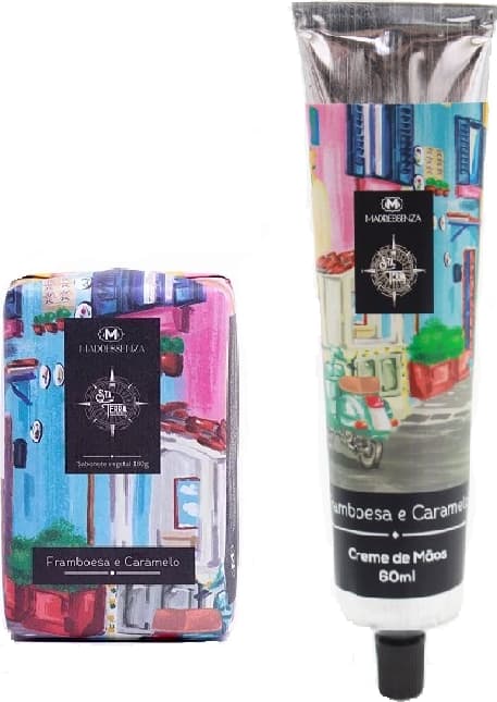 Kit Madressenza Framboesa e Caramelo para Corpo | Beleza na web