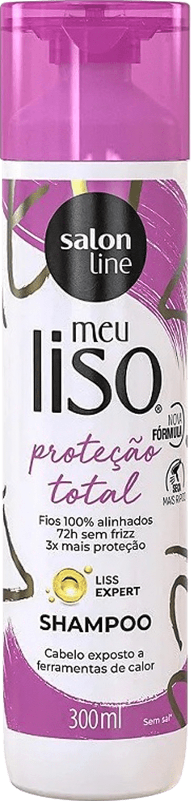 Shampoo Salon Line Meu Liso Proteção Total | Beleza na Web