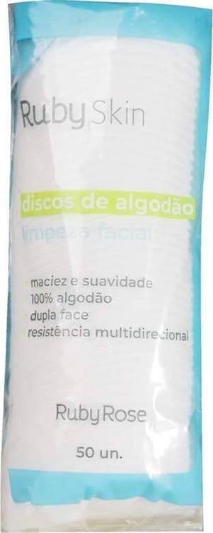 Kit Ruby Rose Ruby Skin Discos de Algodão Trio | Beleza na Web