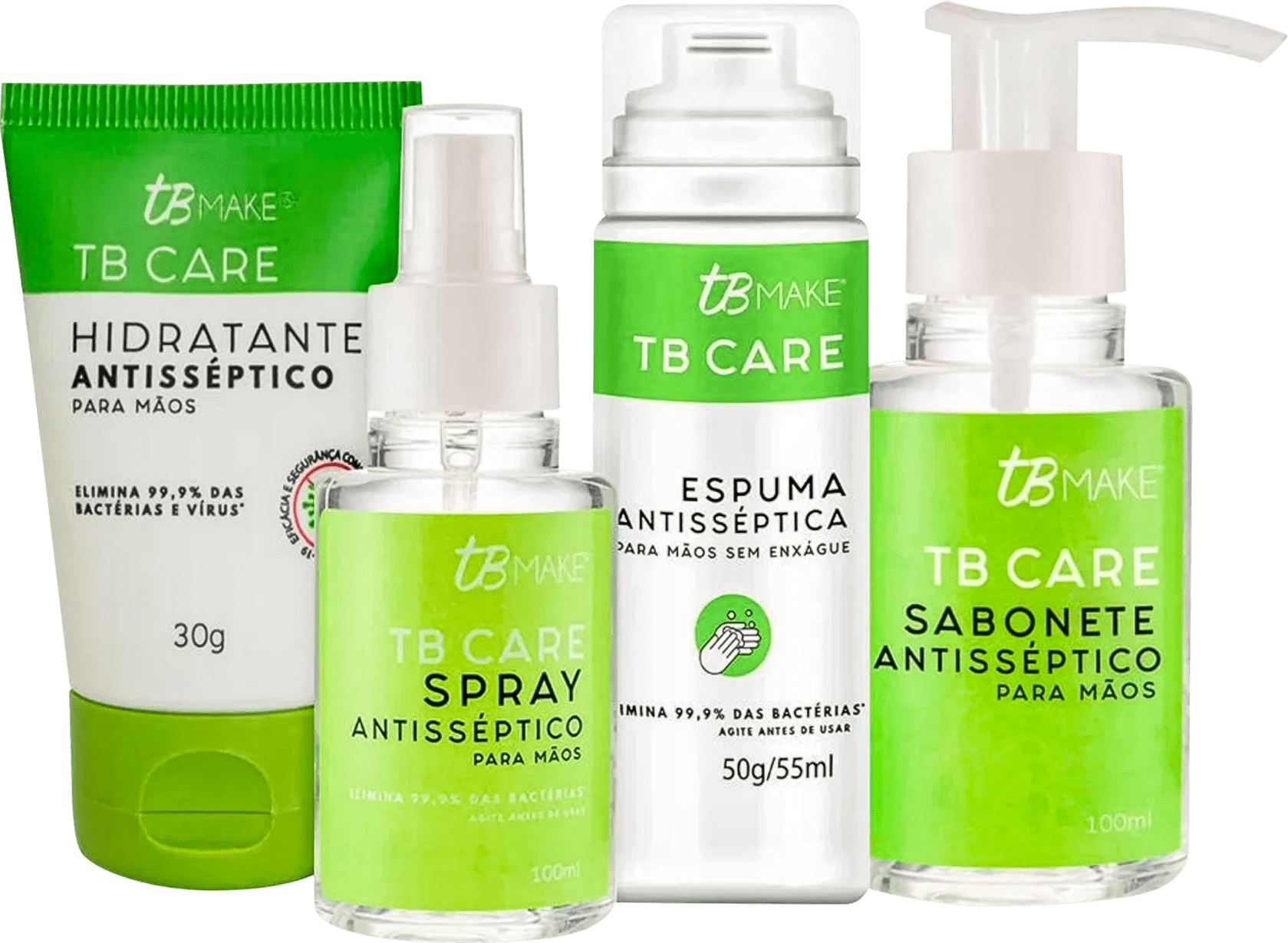 Kit TB Make TB Care Antisséptico | Beleza na Web