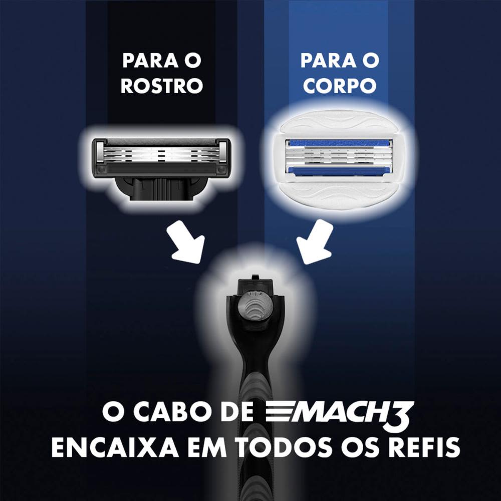 Kit Gillette Mach3 Carbono | Beleza Na Web