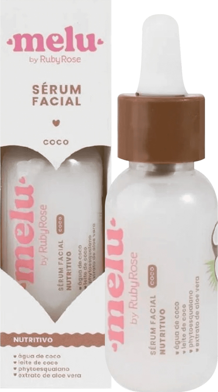 Sérum Facial Ruby Rose Melu Nutritivo Coco | Beleza Na Web