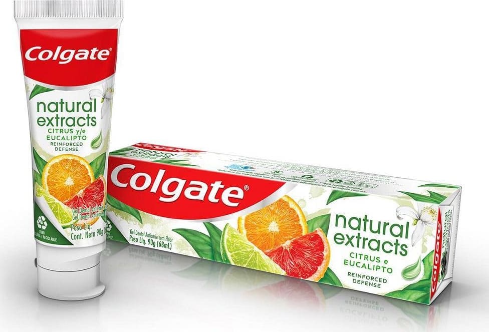 Kit Colgate Natural Extracts Reinforced Defense | Beleza Na Web