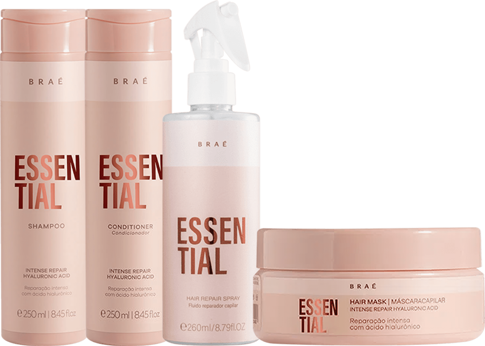 Kit Braé Essential Full | Beleza Na Web