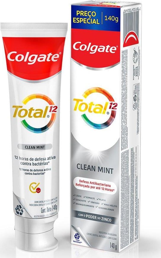 Kit Colgate Total 12 Clean Mint | Beleza Na Web