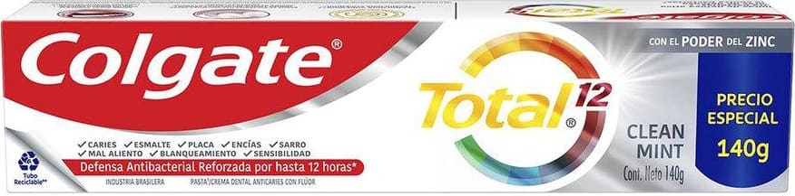 Kit Colgate Total 12 Clean Mint | Beleza Na Web