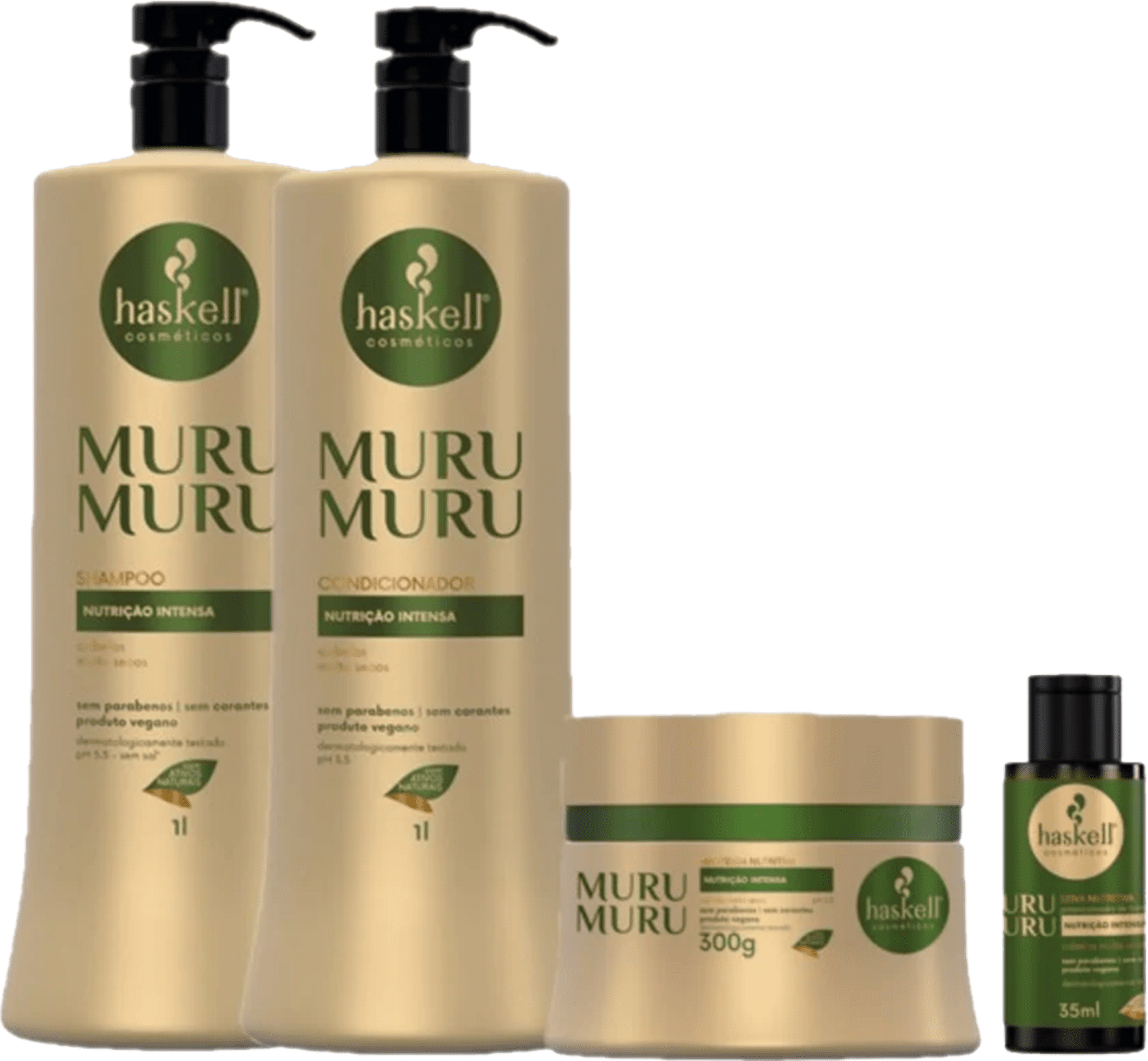 Kit Haskell Murumuru Quarteto Nutrição | Beleza na Web