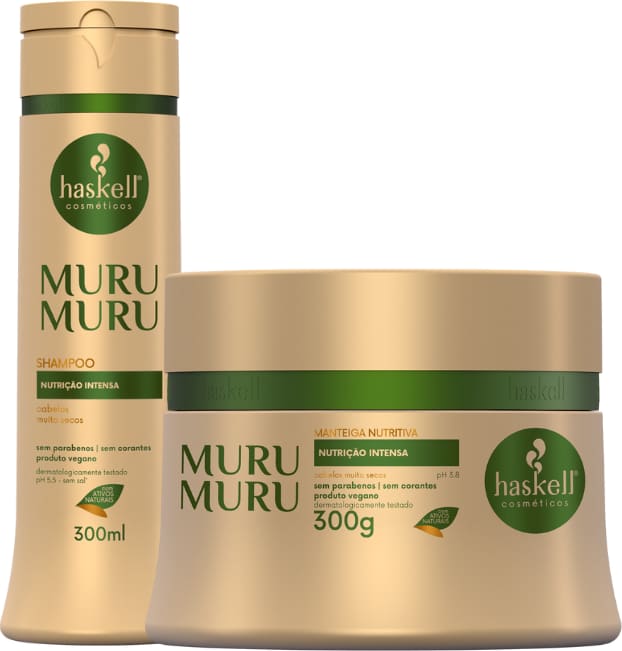 Haskell Kit Murumuru Duo Tratamento (2 Produtos)