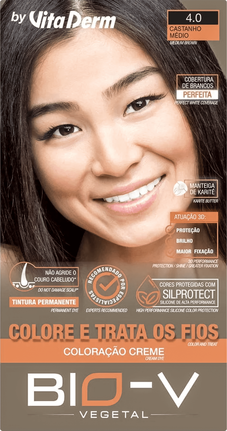 Coloração Permanente Vita Derm Bio-V Vegetal | Beleza Na Web