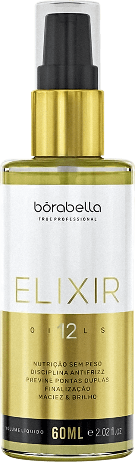 Óleo Capilar Borabella Elixir 12 Oils | Beleza na Web
