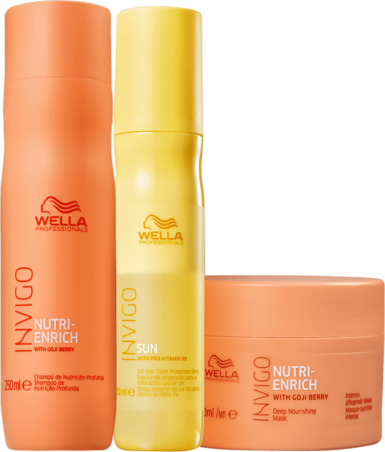 Kit Wella Professionals Invigo Nutri-Enrich Sun Trio Super | Beleza na Web
