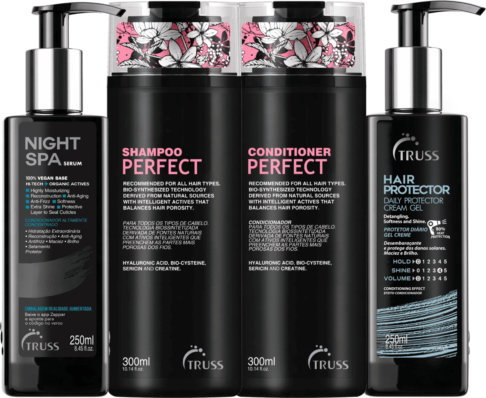 Kit Truss Perfect Hair Protector Night Spa | Beleza na Web
