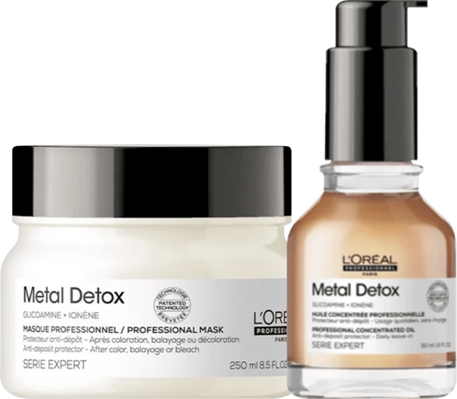Kit L'Oréal Professionnel Metal Detox Huile Duo | Beleza na Web