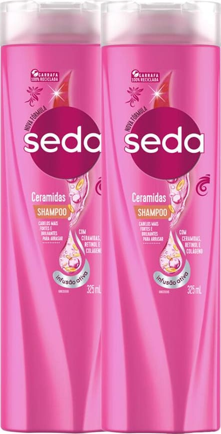 Kit Seda Shampoo Ceramidas | Beleza na Web