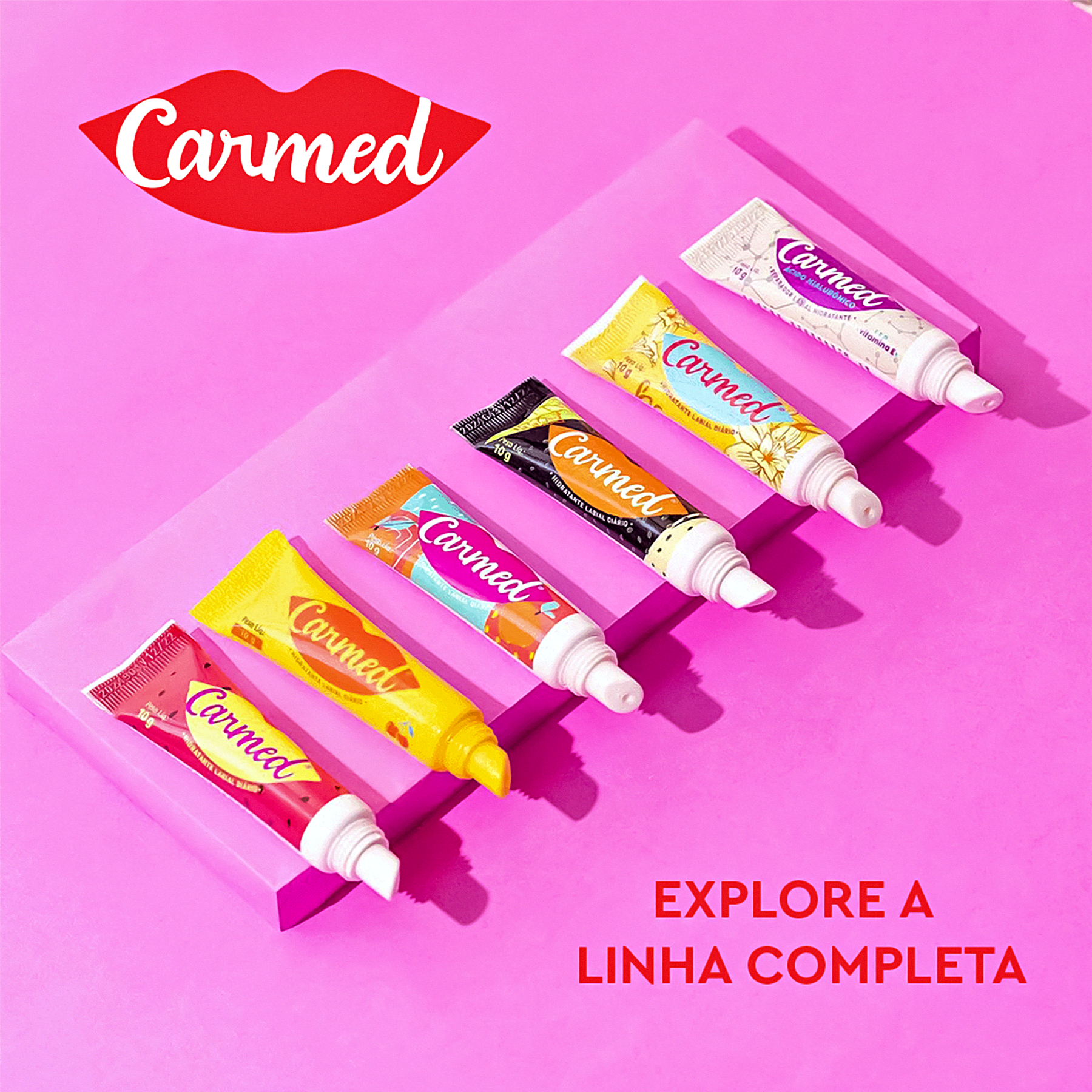 Hidratante Labial Cimed Carmed Cereja Incolor | Beleza na Web