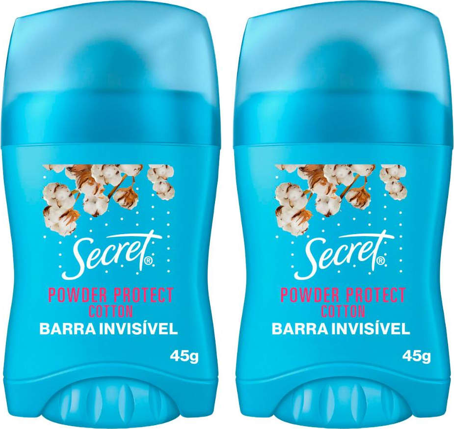 Kit Secret Powder Protect Algodão | Beleza Na Web