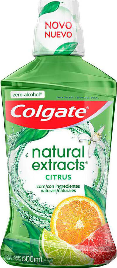 Enxaguante Bucal Colgate Natural Extracts Citrus | Beleza Na Web