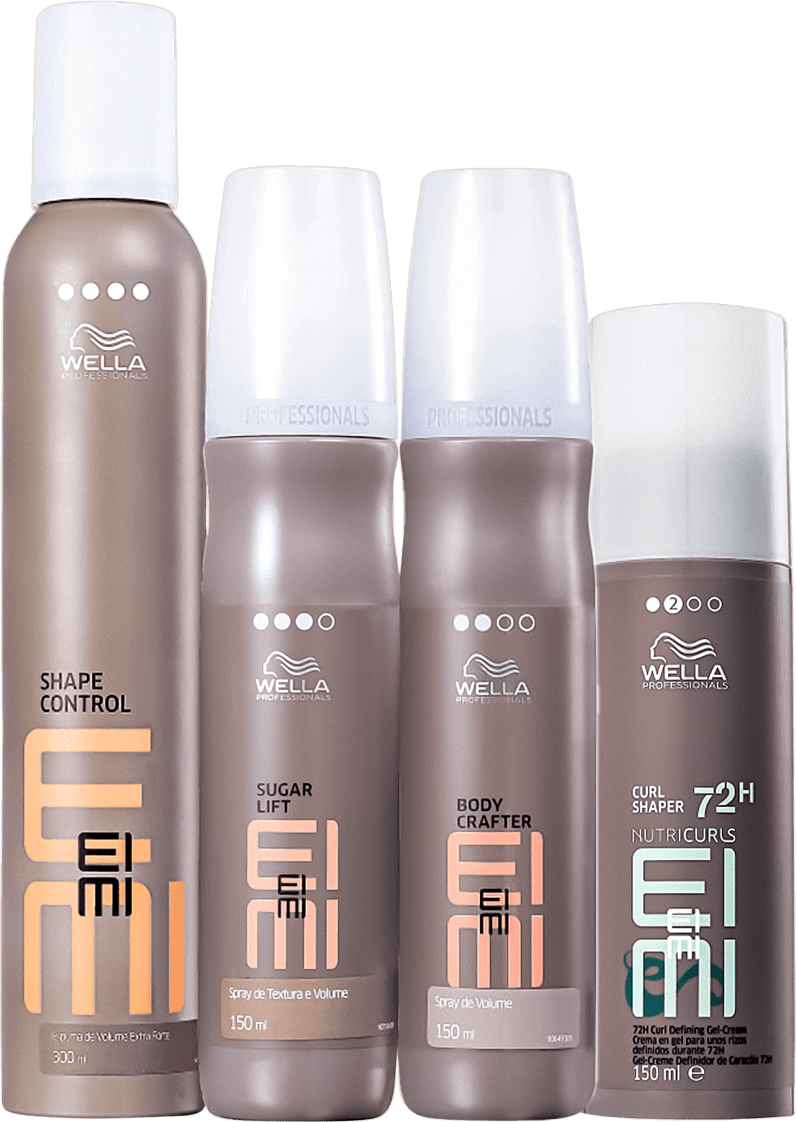 Kit Wella Professionals EIMI Textura Volume Curl Shaper Control ...