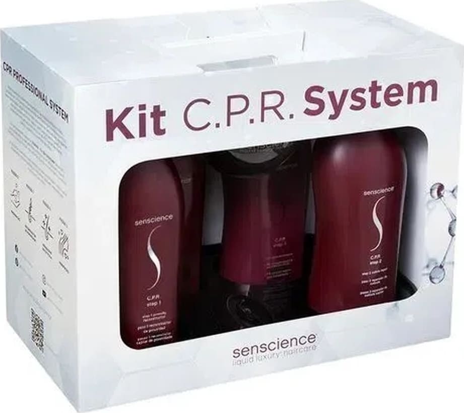Kit Senscience C.P.R System Profissional Completo + Acessórios | Beleza ...
