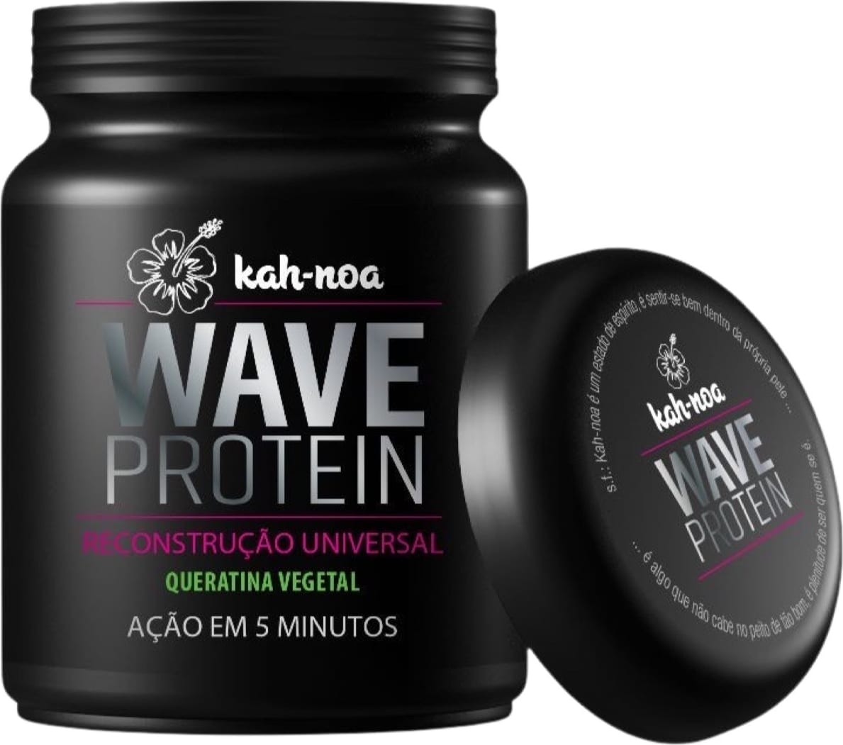 Kit Shampoo e Condicionador Kah-Noa e Wave Protein