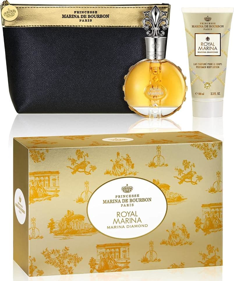 MARINA DE BOURBON ROYAL DIAMOND KIT (100ml + BL 150ml + Nécessarie)