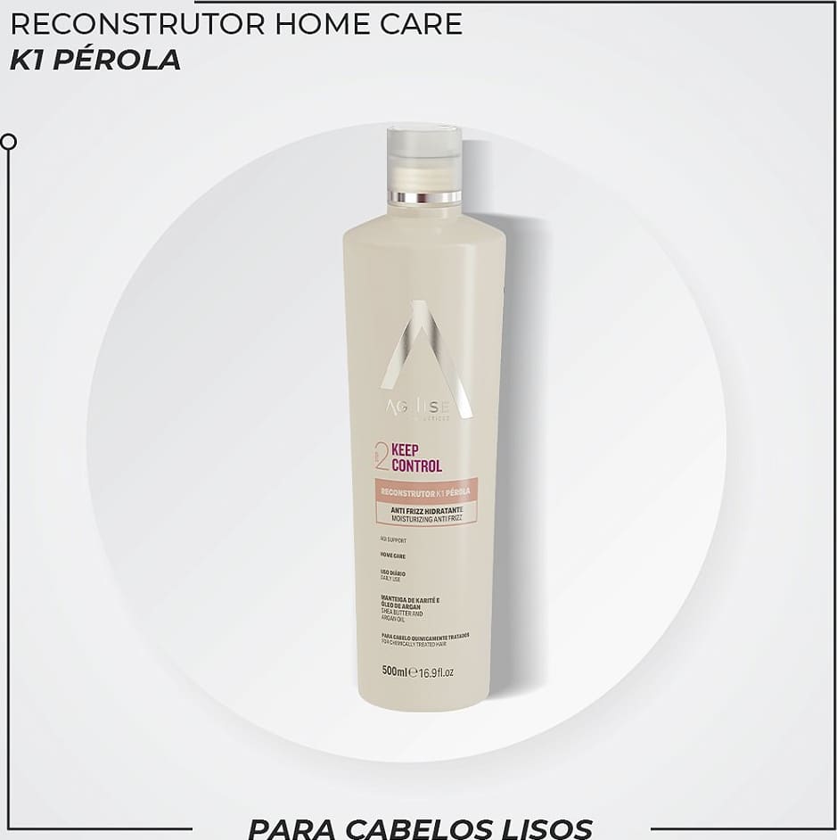 Reconstrutor Capilar Agilise Cosméticos Keep Control K1 | Beleza na Web
