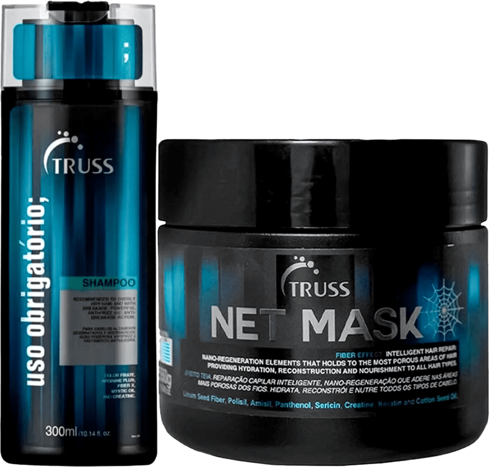 Kit Truss Uso Obrigatório Net Mask Ultra Duo | Beleza na Web