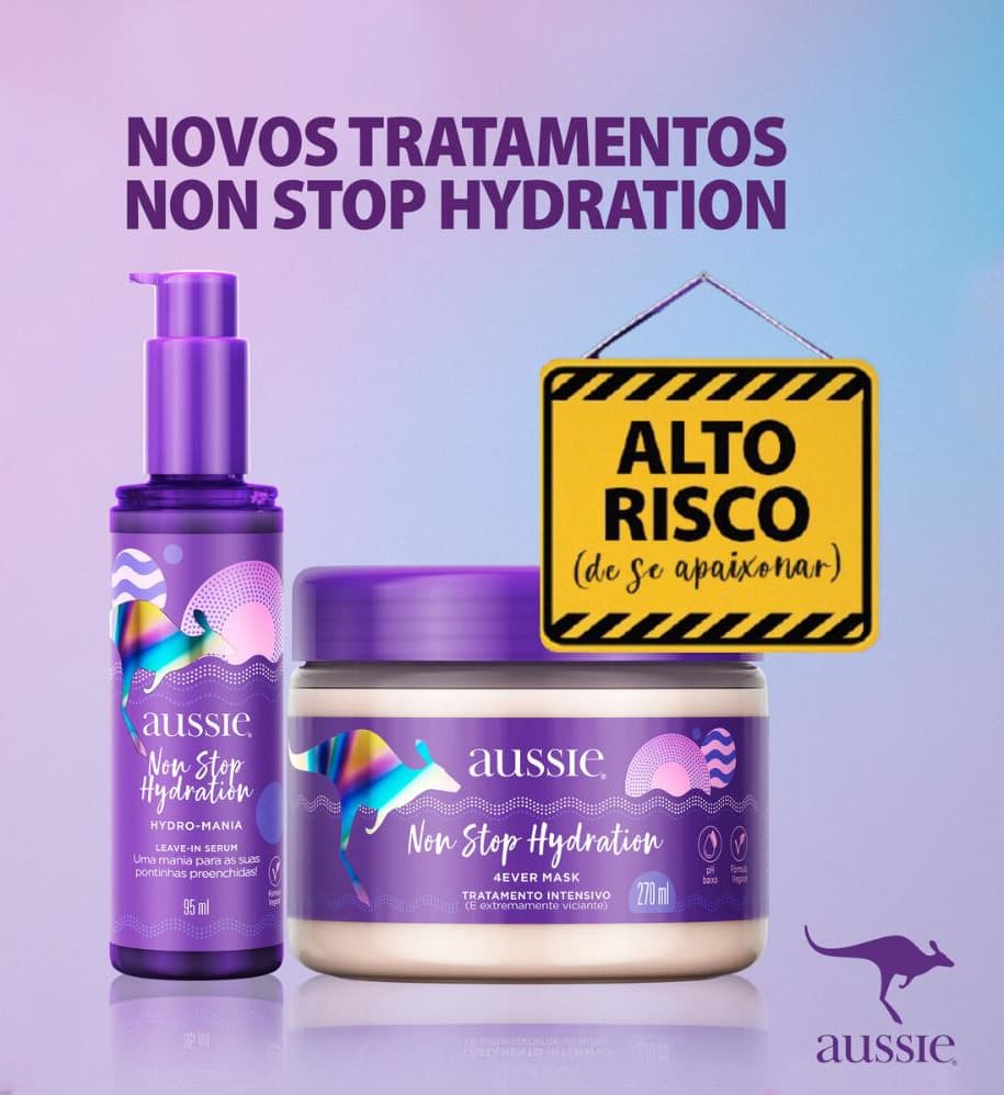 Leave-in Aussie Non Stop Hydration | Beleza na Web