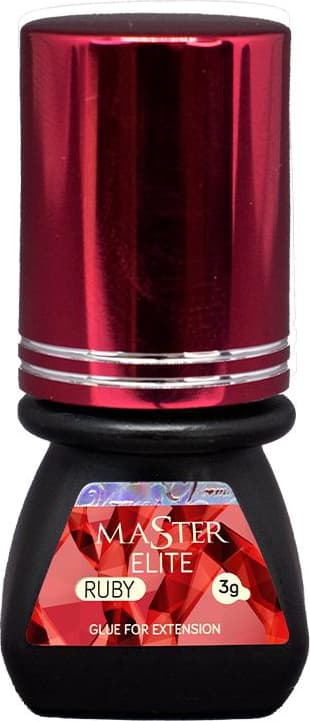 Cola para Cílios Master Elite Ruby | Beleza na Web