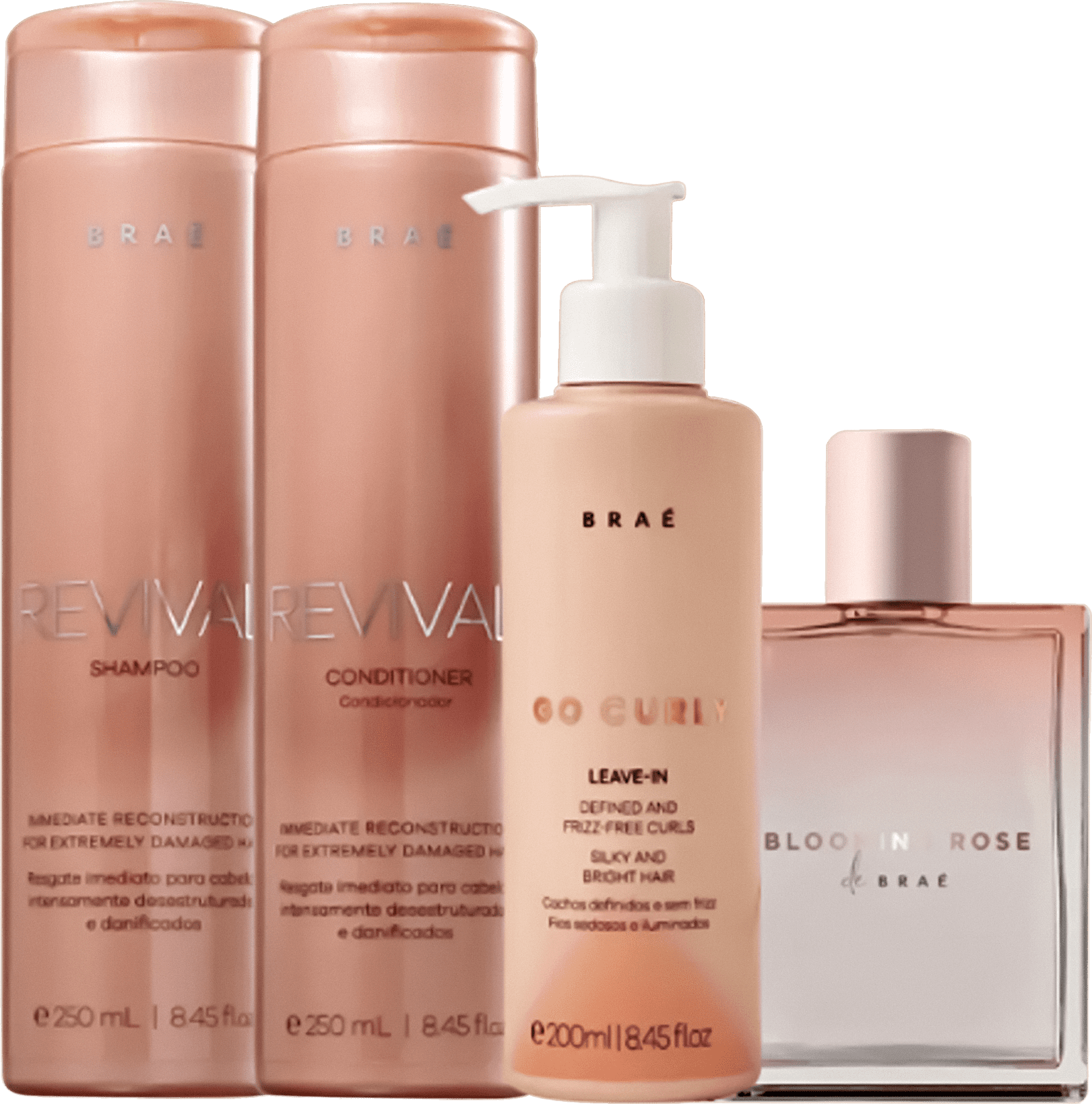 Kit Braé Squad Revival Rose Beach | Beleza na Web
