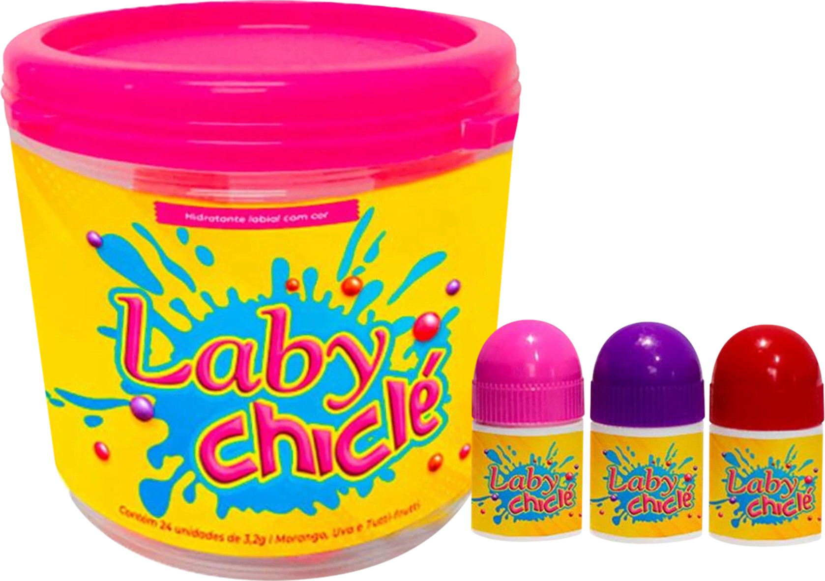 Protetor Labial Laby Chiclé | Beleza na Web