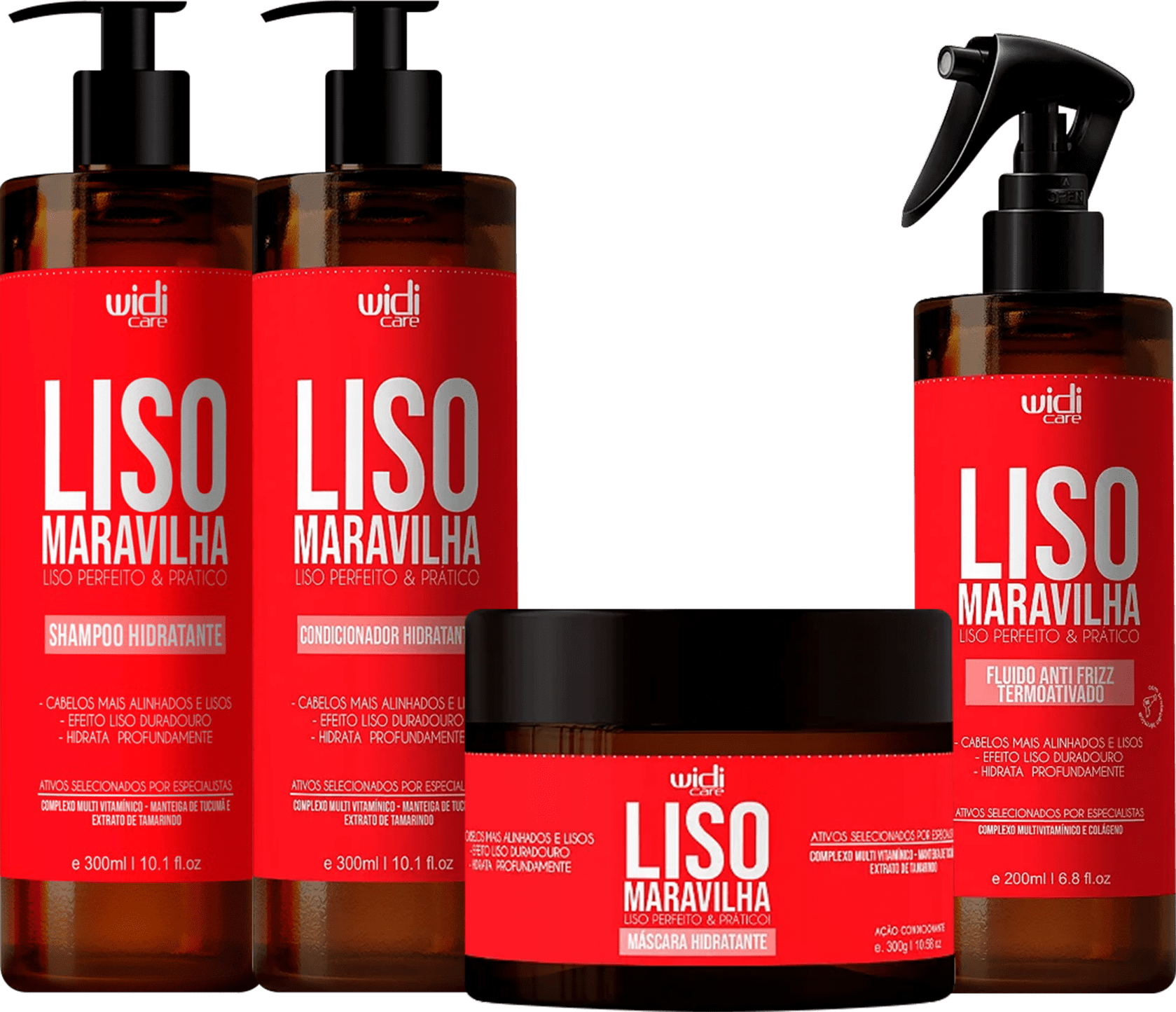 Kit Widi Care Liso Maravilha Squad Ultra | Beleza na Web