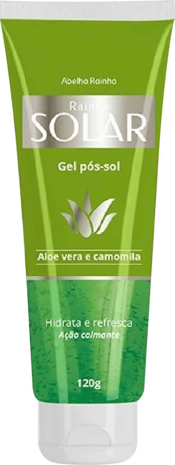 Gel Pós Sol Abelha Rainha Rainha Solar Aloe Vera e Camomila | Beleza na Web