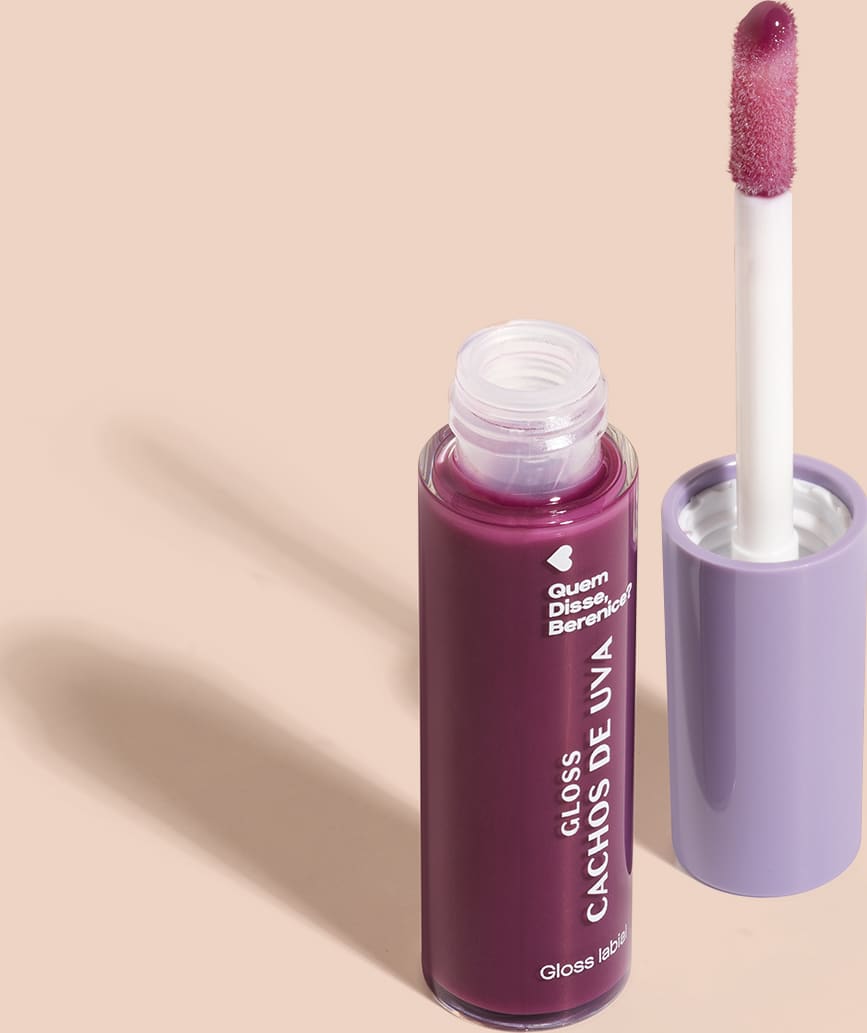 Gloss Labial Cachos de Uva QDB E Cuide-se Bem 4ml | Quem disse, Berenice?