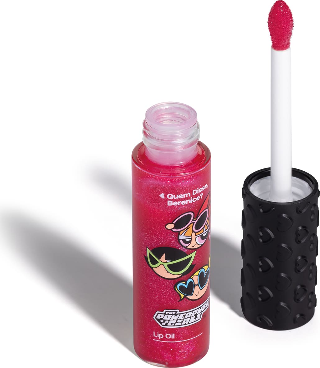 Lip Oil Rosa Podemos Ser Duronas QDB As Meninas Super Poderosas 9,5ml | Quem disse, Berenice?