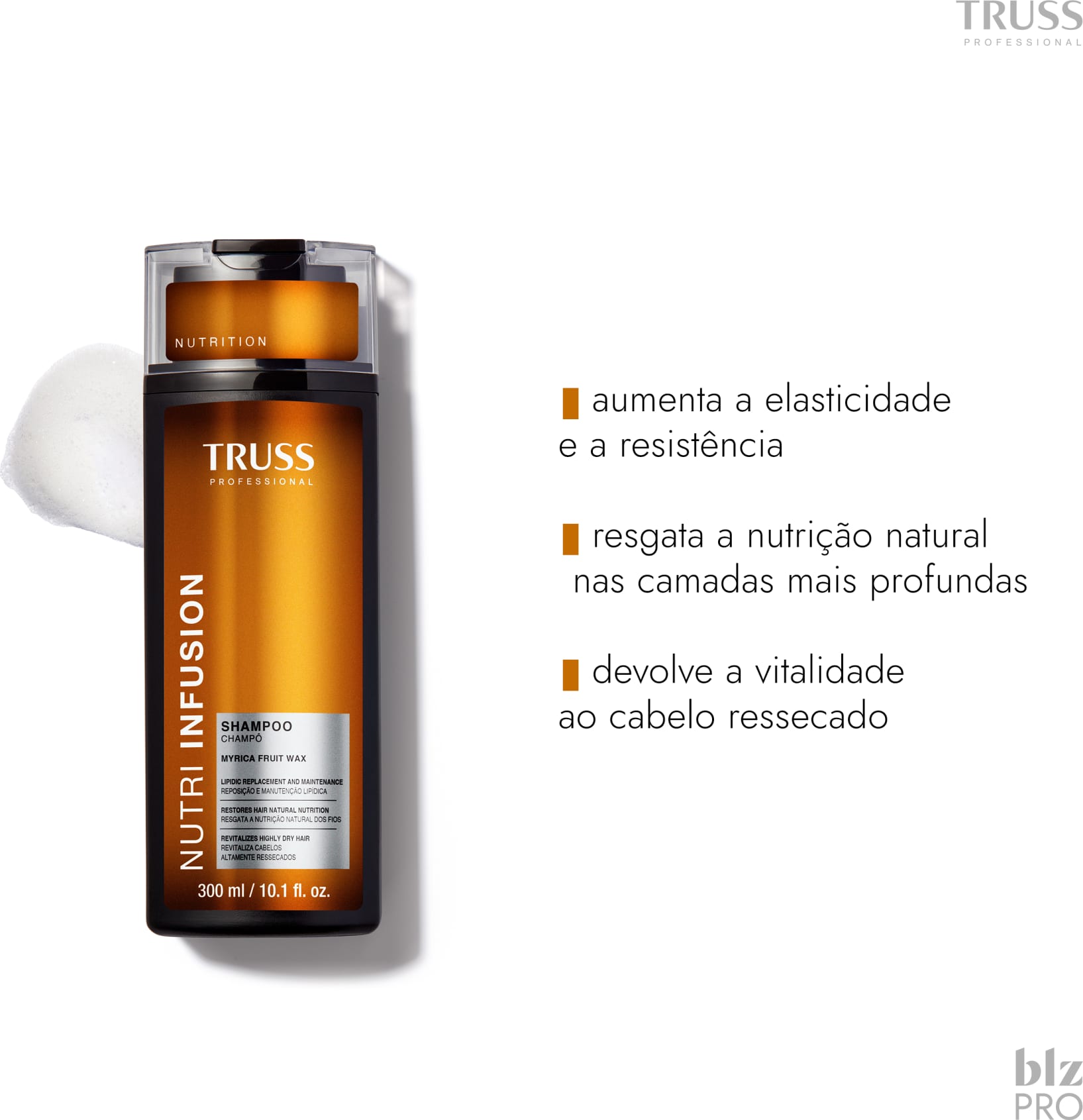 Shampoo Truss Nutri Infusion 300ml | Beleza Na Web PRO Pro